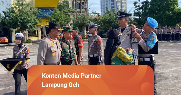 Ops Lilin Krakatau 2024, Ratusan Polisi Siap Amankan Nataru di Bandar Lampung | kumparan.com